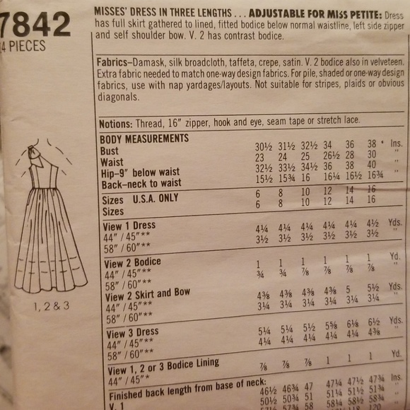 Simplicity | Other | Vintage Simplicity Dress Pattern | Poshmark